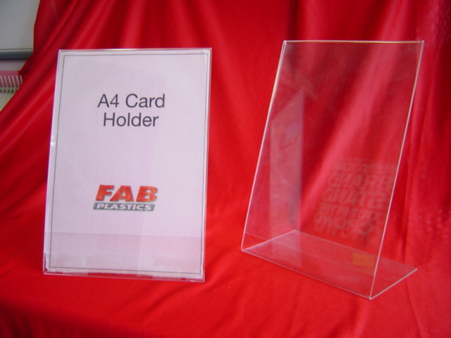 A4 Card Holder – FAB Plastics
