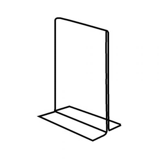 A5 Menu Holder Acrylic – FAB Plastics